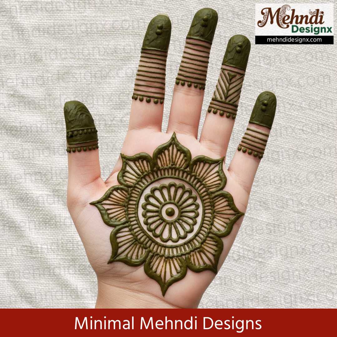 100+ Minimal Mehndi Designs: Simplicity Meets Glamour!