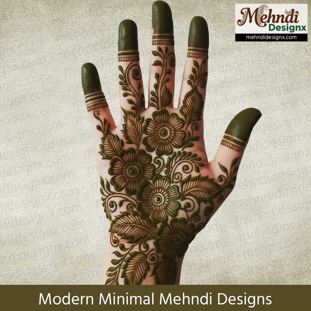 100+ Minimal Mehndi Designs: Simplicity Meets Glamour!